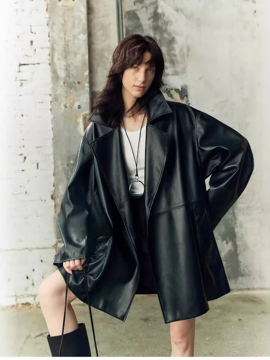 Куртка кожаная