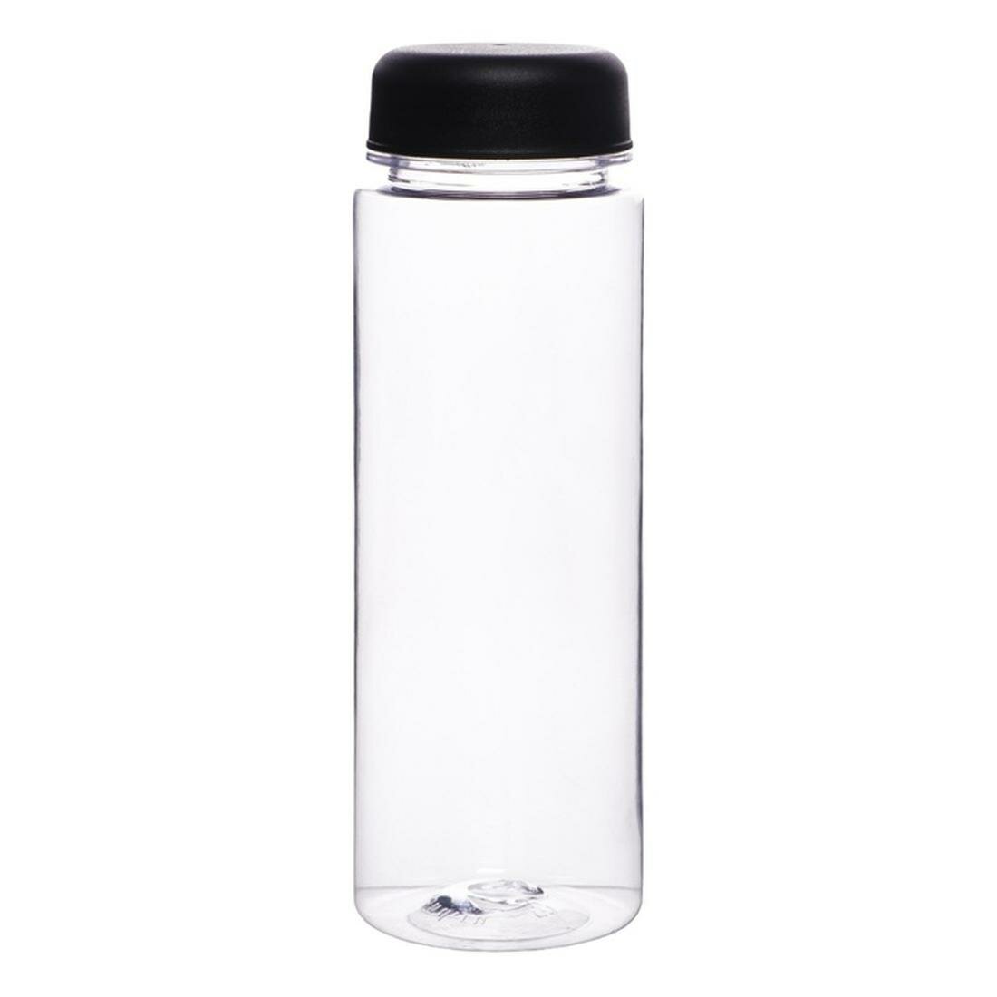 Бутылка для воды, объем 500 мл, 19 х 6 см, пластик цвет микс