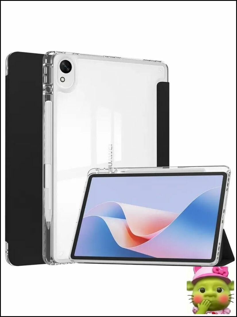 Чехол для планшета Huawei MatePad SE 11 2024 дюймов. Магнитная функция сна, превращается в подставку.