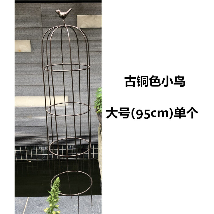 Железное искусство для растений, подставка для цветов, рамка для лазания, маленькая опорная стойка для горного черепахового клематиса и синей снежной розы