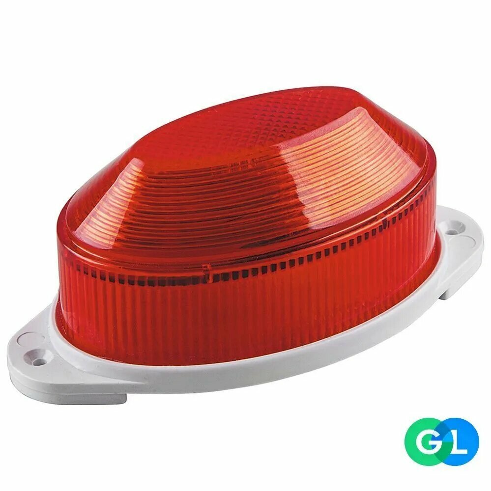 Сигнальная аварийная лампа для септика. Cветильник-вспышка 18 светодиодов 1,3W,