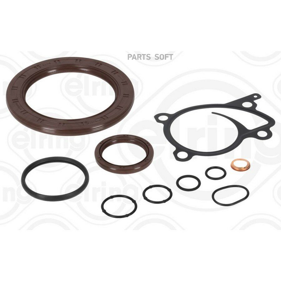 Комплект прокладок двигателя (блок-картер) NISSAN JUKE, QASHQAI, SENTRA, TERRANO / LADA VESTA, XRAY / RENAULT ARKANA CAPTUR, DUSTER, LOGAN, MEGANE, SANDERO 1.5/1.6 от официального дистрибьютора, ELRING, артикул 872240