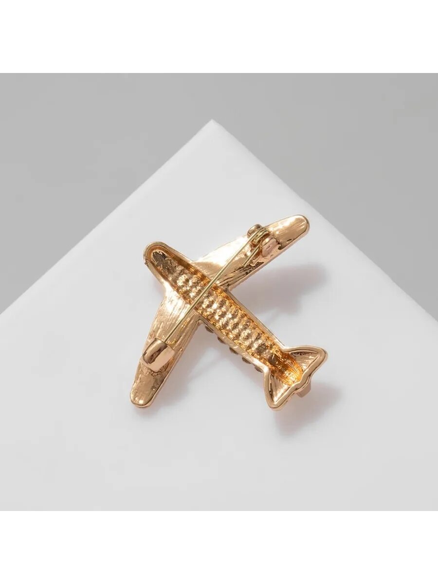 Брошь, стразы