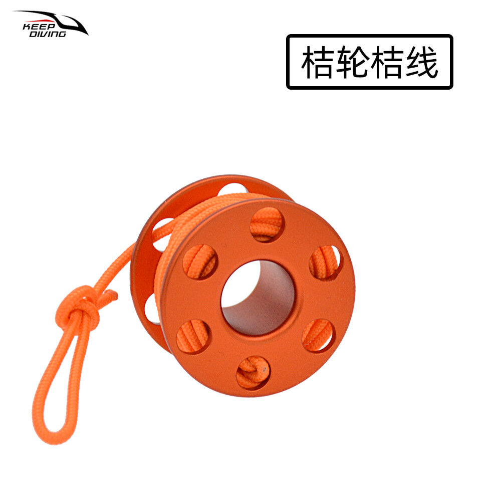 Подвеска для мини-катушки для дайвинга, алюминиевый сплав, светящаяся подвеска для катушки, слон, тянущийся буй, маленький аксессуар, сувенир