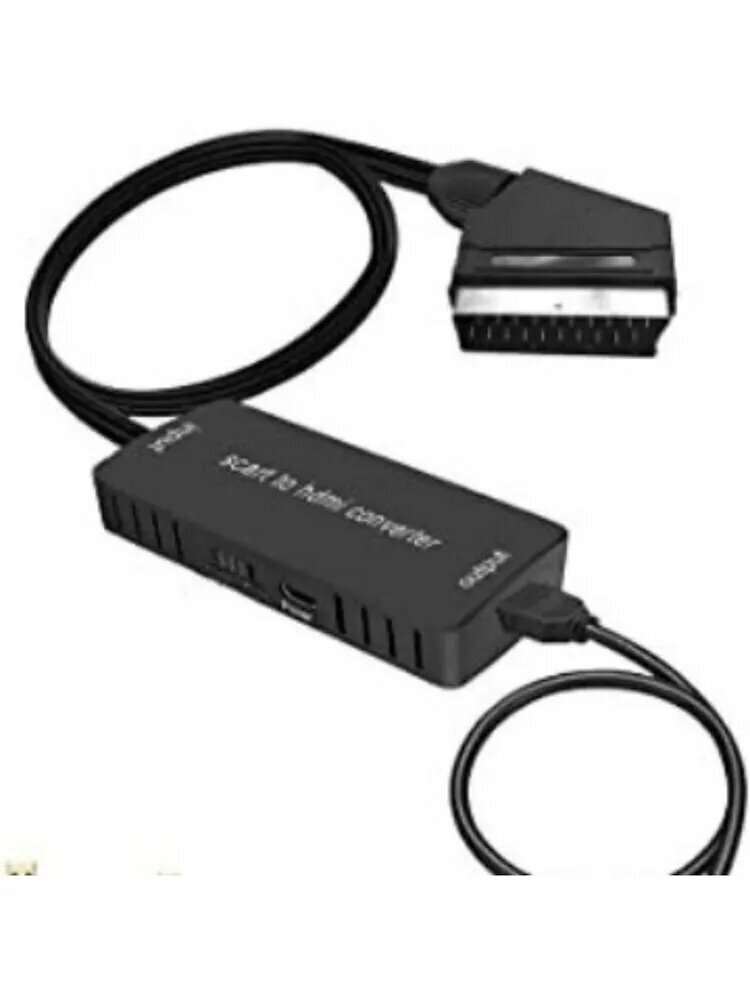 Кабель для компьютерной периферии SCART/HDMI, 0.5 м, черный