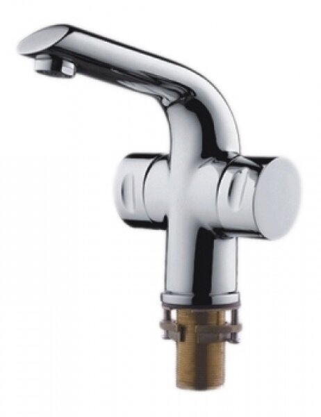 Смеситель Frap люкс F1077, для умывальника, каскадный, хром, латунь