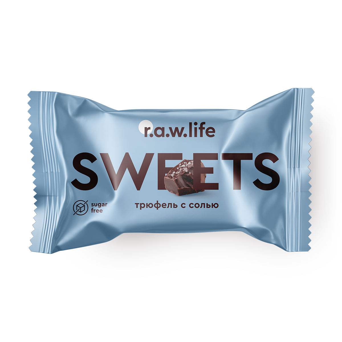 Конфеты R.A.W. Life Sweets "Трюфель с солью", без сахара, флоу-пак, 1 шт