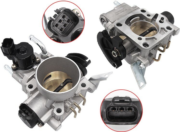 Дроссельная заслонка SAT ST-MD615660 Mitsubishi Lancer 02-10 / Lancer Cedia 00-03