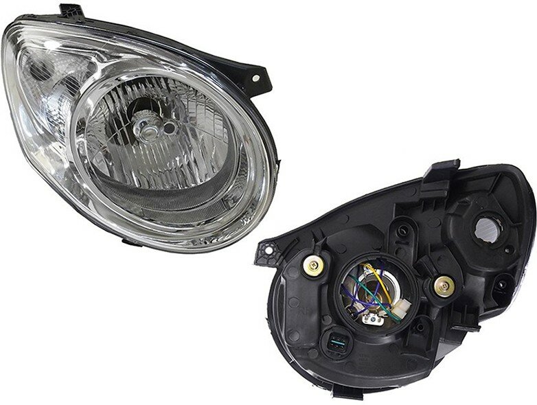 Фара SAT ST-223-1128R Kia Picanto 07-10 справа/ Галоген/ Ручная регулировка