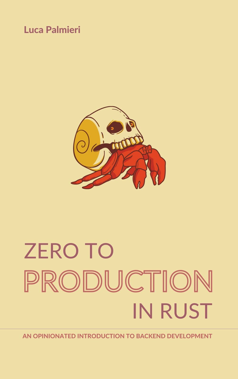Zero to Production in Rust: An Opinionated Introduction to Backend Development Reprinted books