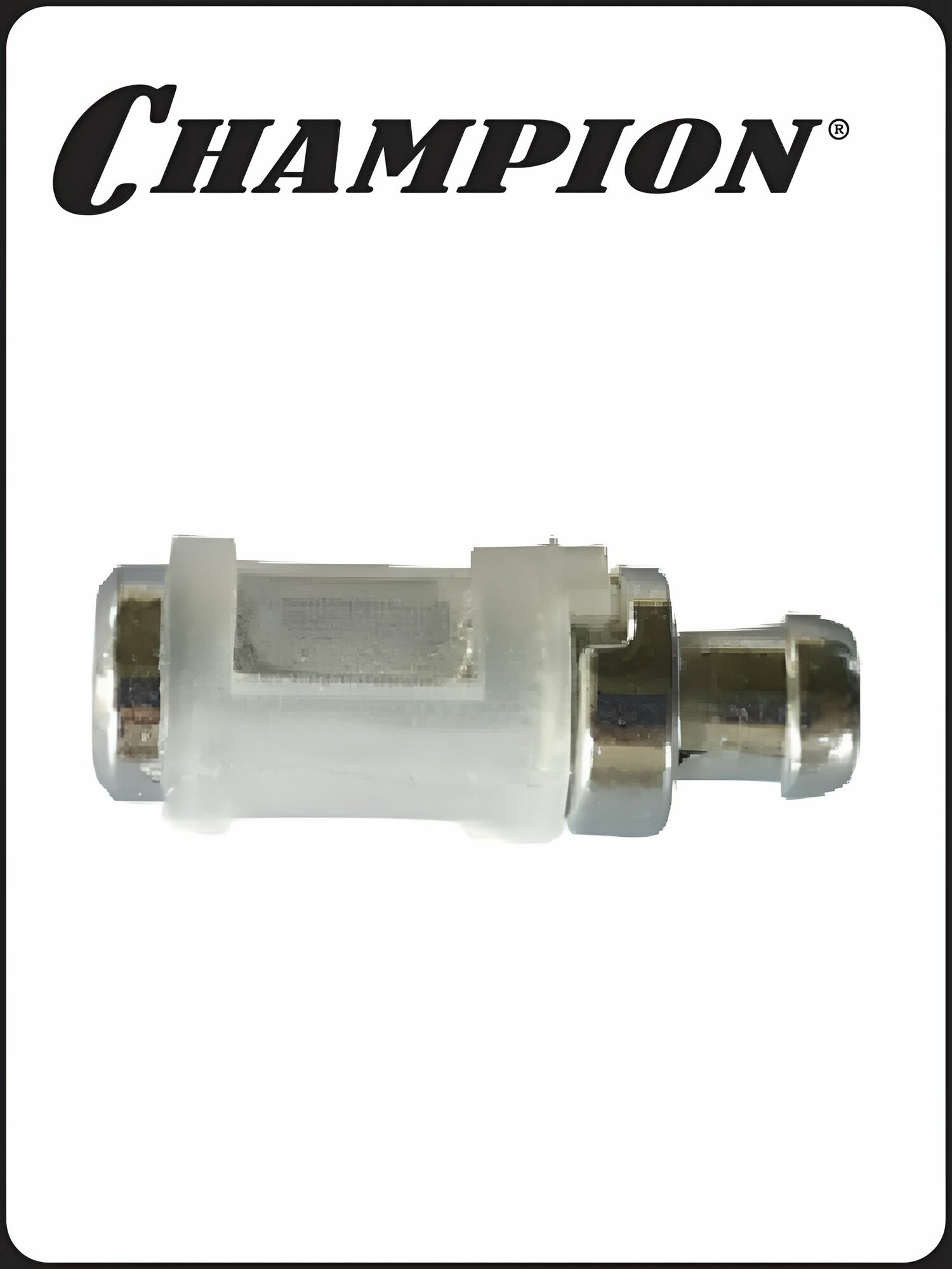 Фильтр масляный, для бензопил 350/362, капрон/сталь, серый металлик