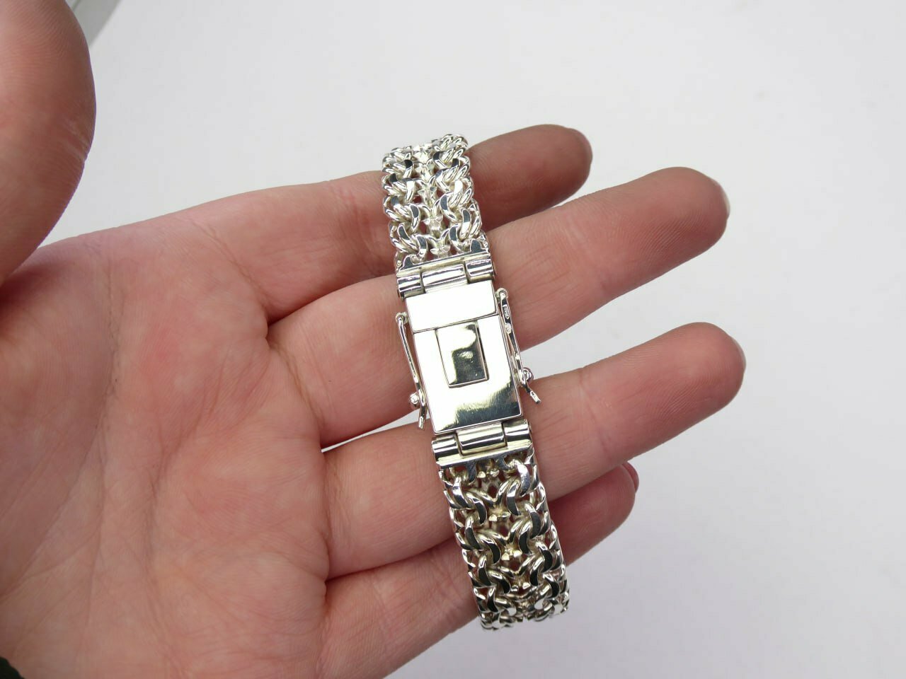 Браслет, славянский оберег, серебро, 925 проба