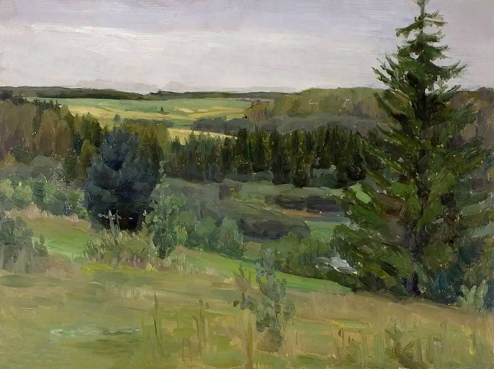 Картина Васнецова Виктора Затишье 60х45 см