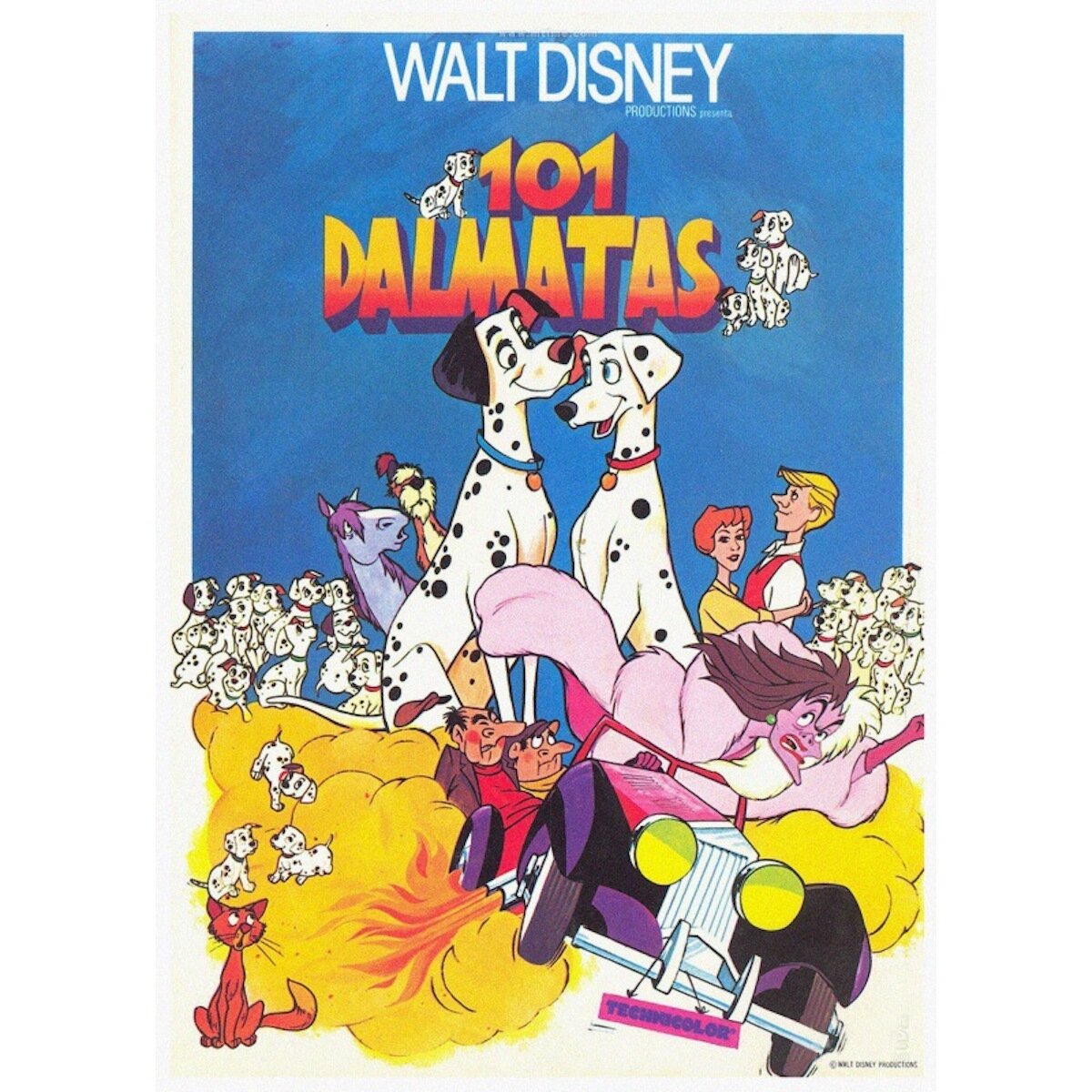 Далматинцы Аниме Арт Постер Настенное Искусство Картина Домашний Декор Семейный Декор Постер Настенные Арт Принты