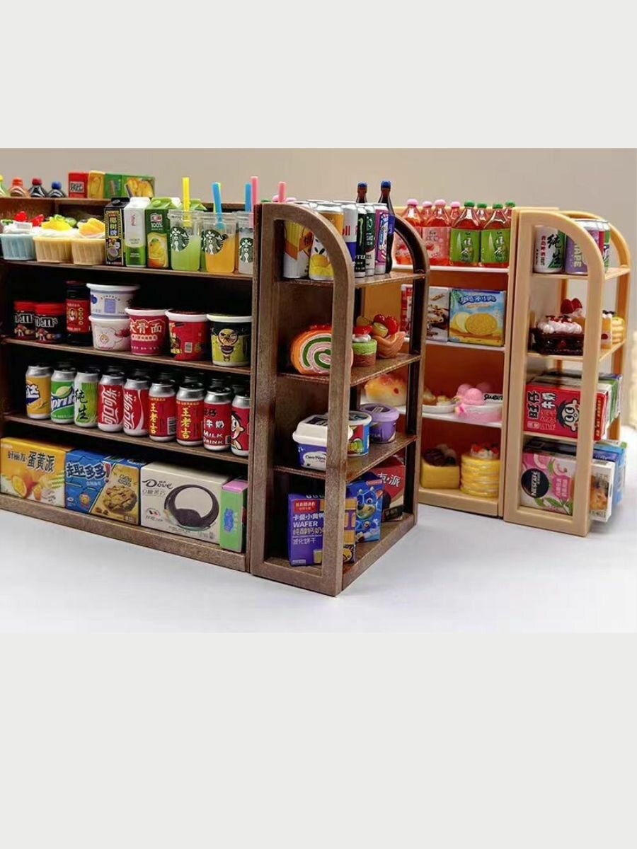 Набор аксессуаров для кукол Барби еда продукты магазин