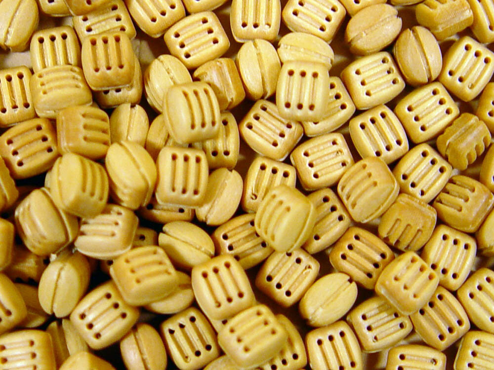 Блок профессиональный, трёхшкивный, самшит, 3 мм, 10 шт