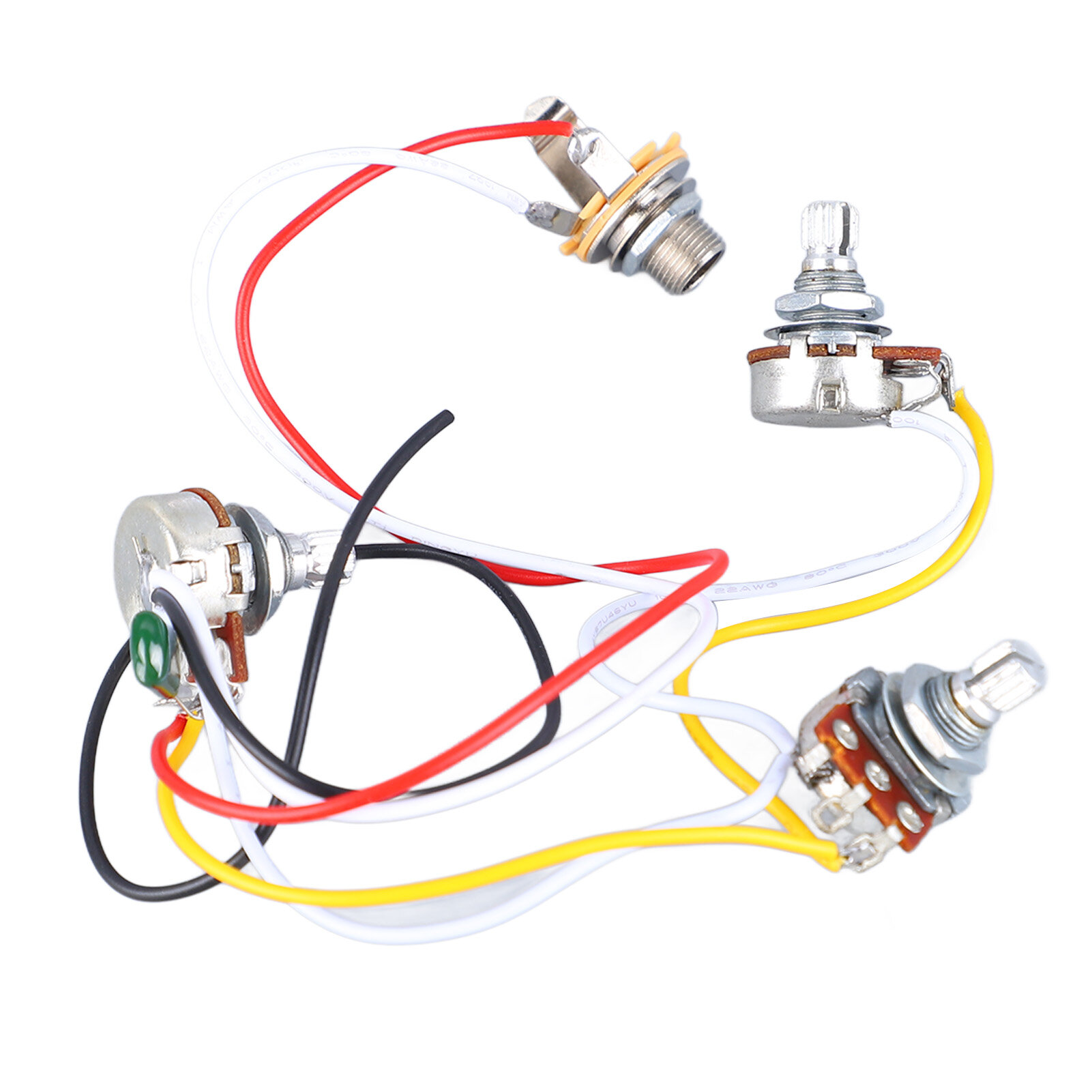 Жгут проводов потенциометра баса, регулятор громкости тона 500K, аксессуар для инструмента