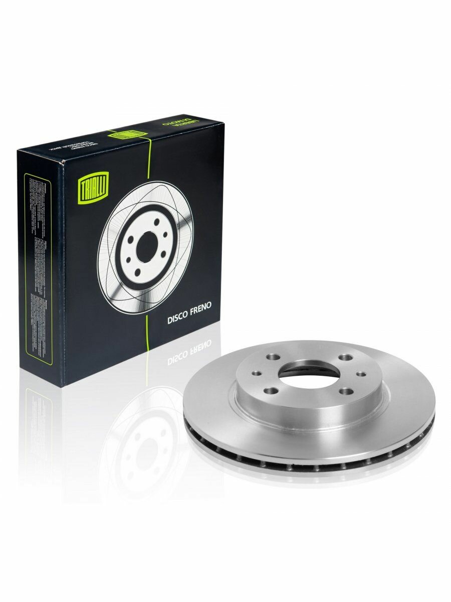 Диск тормозной передний TRIALLI DF135 для а/м Лада 2110 R-13