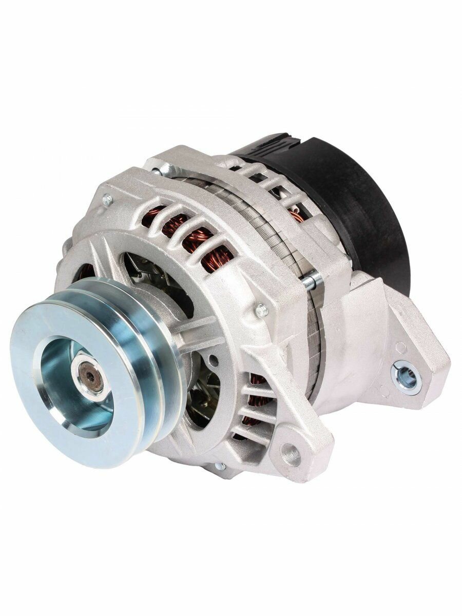 Генератор для а/м КАМАЗ/МАЗ с дв. ЯМЗ-236/238/КамАЗ-740 (2 руч.) 80А (LG 1236), STARTVOLT LG1236