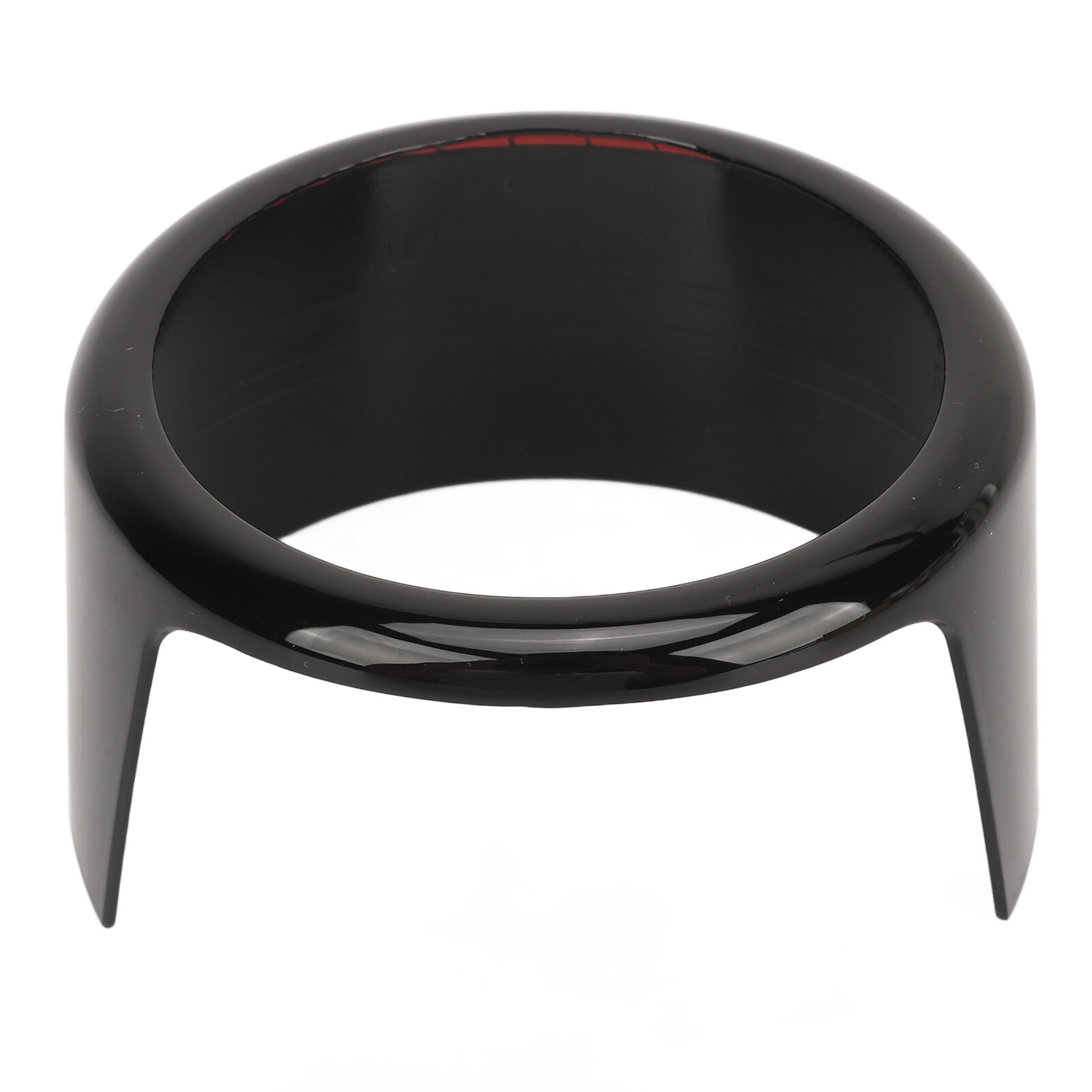 Эмблема, логотип, кольцо, глянцевый черный значок, декоративная накладка, сменные наклейки для Alfa Romeo Stelvio 2017-2023 (экстерьер)