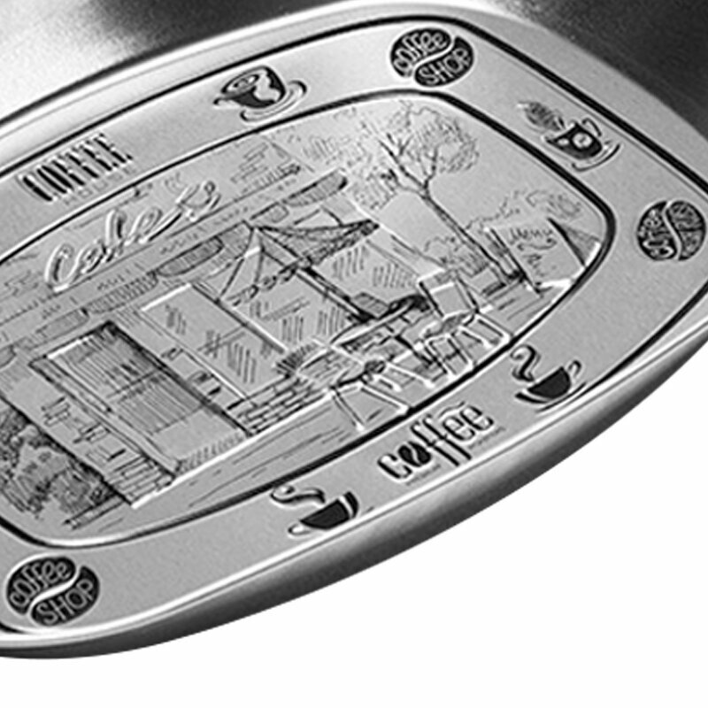 Европейская ретро жесть, тарелка в форме лодки, винтажная жестяная тарелка, ретро металлическая тарелка для закусок, фруктов, кофейный стиль