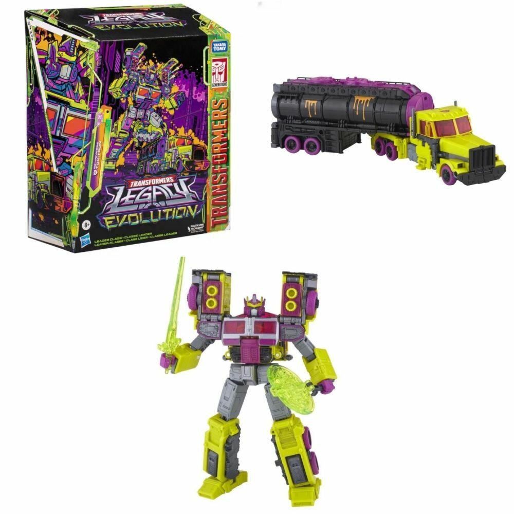Игрушка Hasbro Трансформеры Наследие трансформеров: Лидер эволюции Вселенной G2 Токситрон 21cm F6956