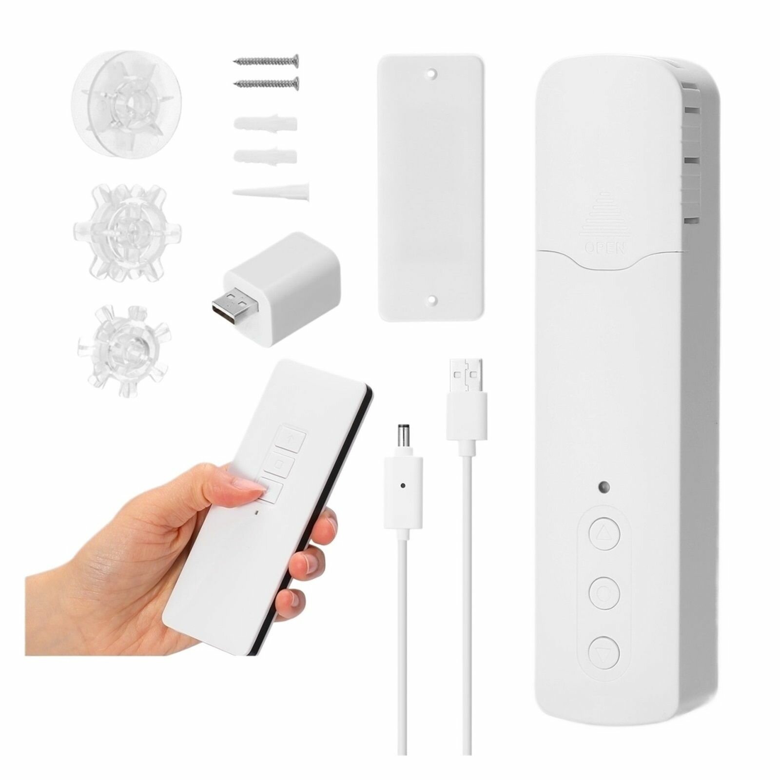 Умный Моторизованный Двигатель Для Рольставней С Цепным Приводом И WI-FI