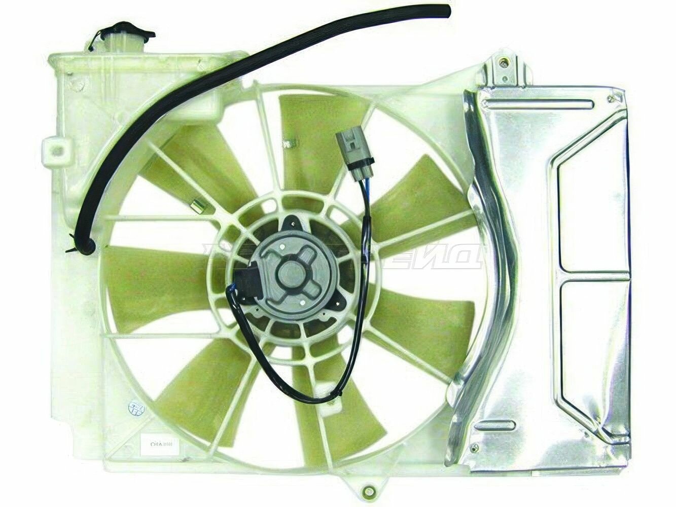 Диффузор радиатора в сборе для Тойота Платц, Ярис, Эхо арт STTYA1201A0 SAT