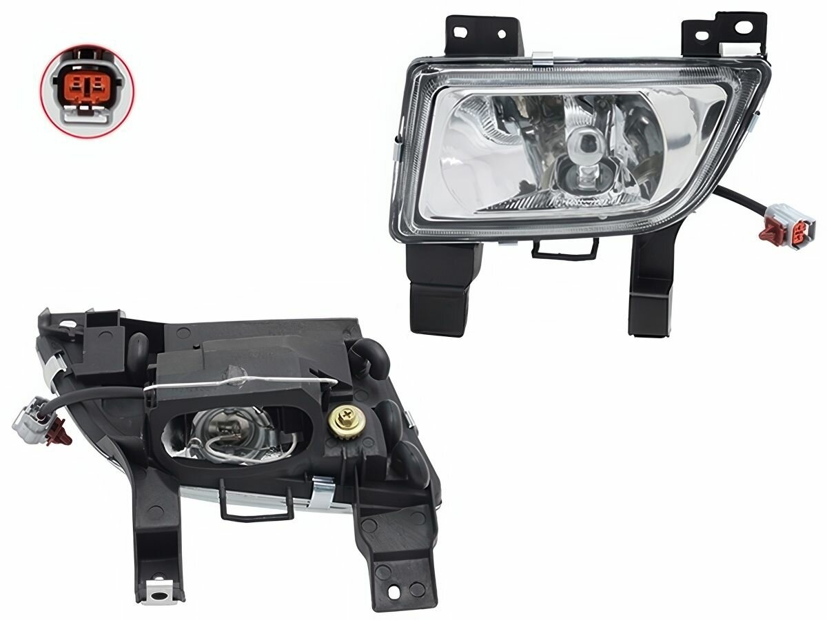 Фара противотуманная левая для Мазда 323, Бонго, Премаси арт ST2162005L SAT