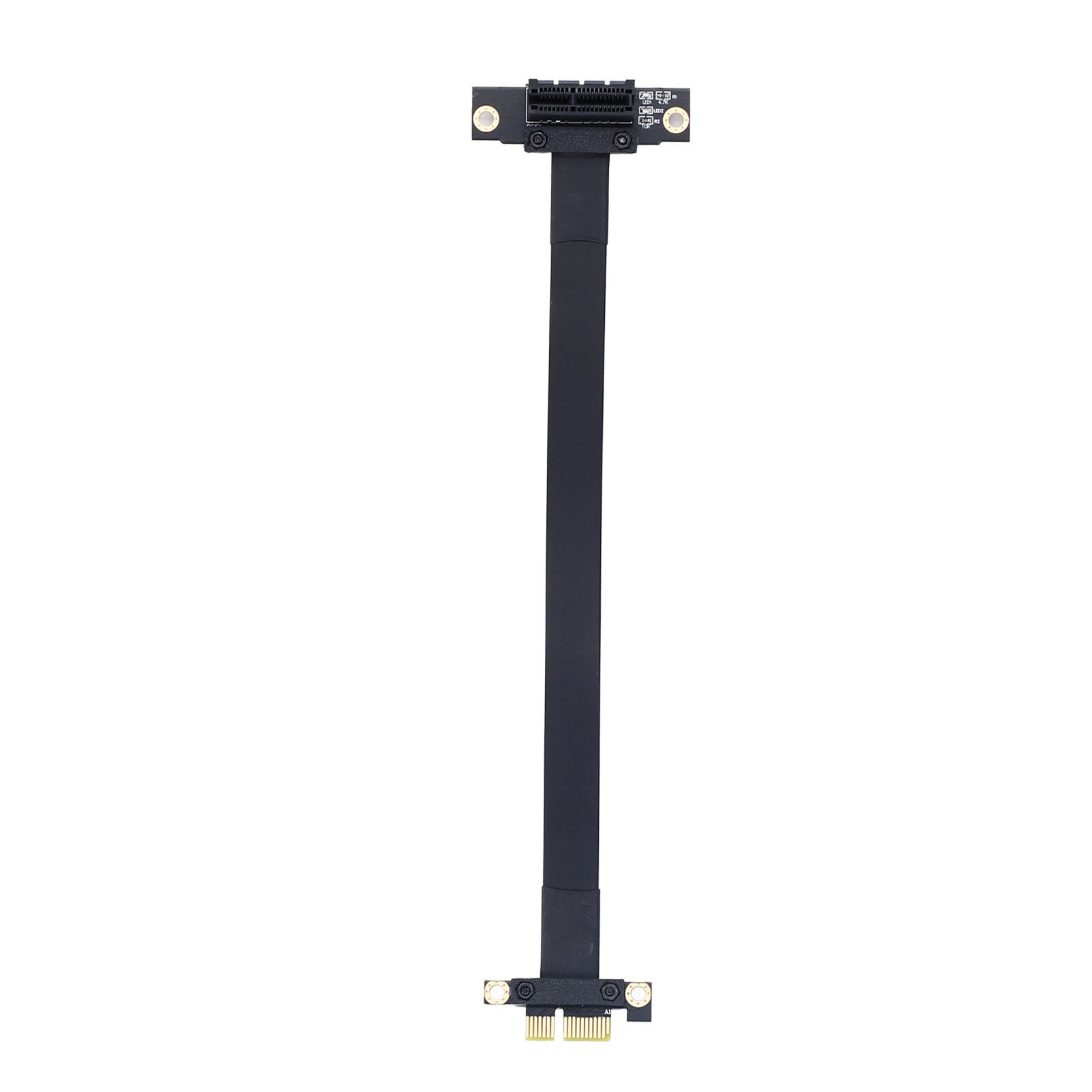 PCIE 3.0 Extension Cable 90 градусов 8 Гбит / с 20 см. PCIE 3.0 1x до 1x Кабель расширения для графической карты