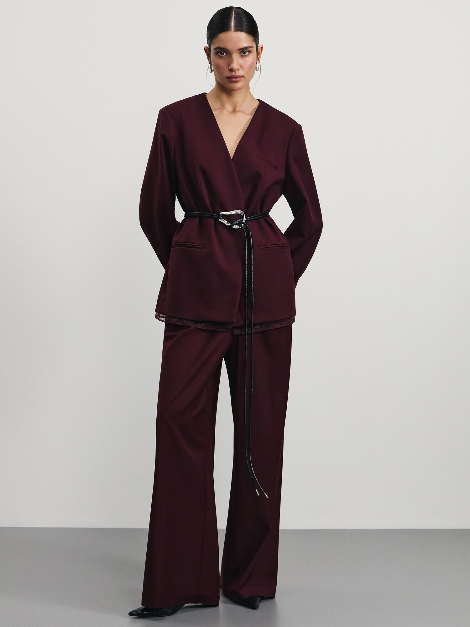 Брюки палаццо