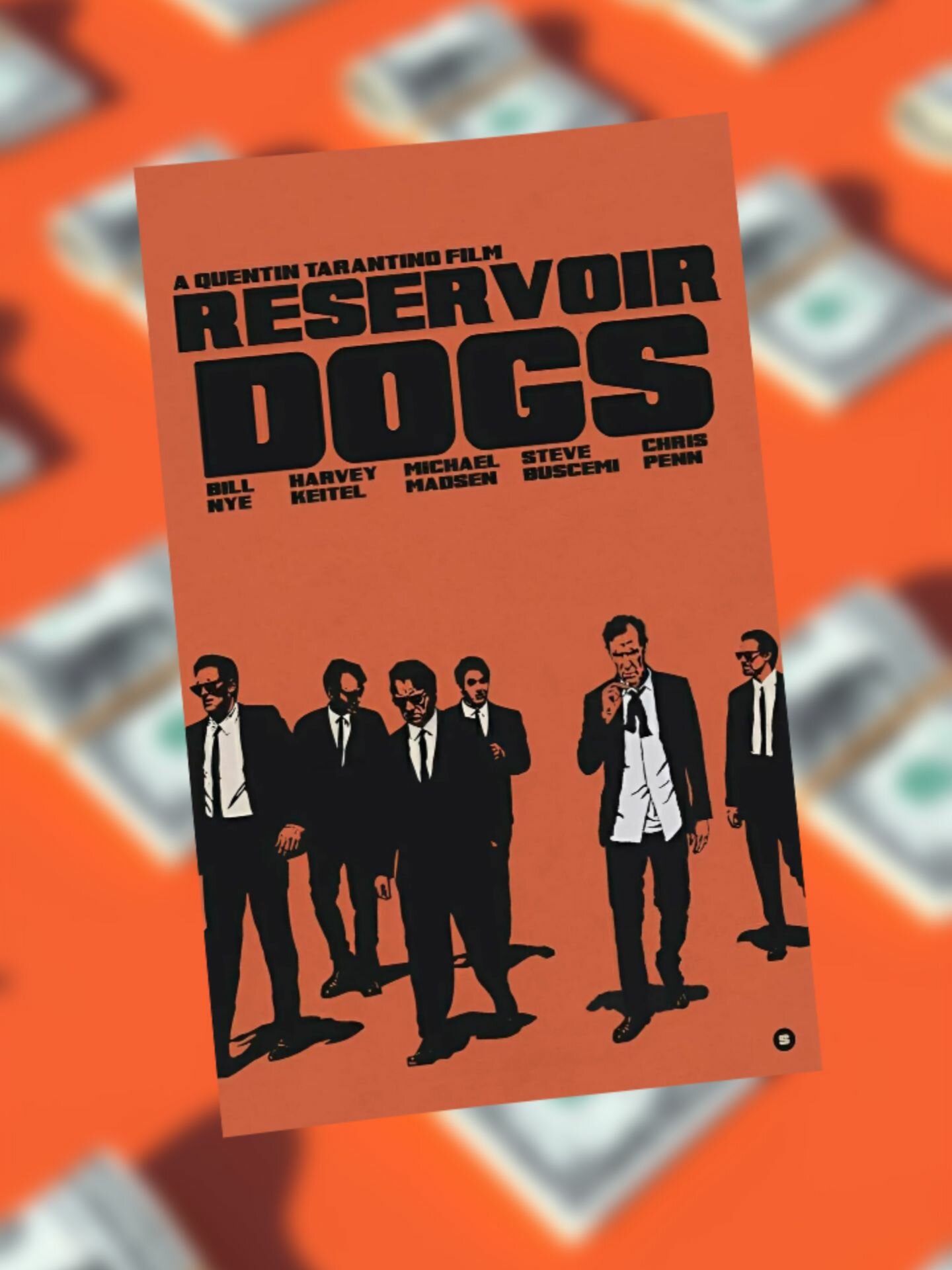 Постер pinterest "Бешеные псы", 29х42, А3, глянцевый