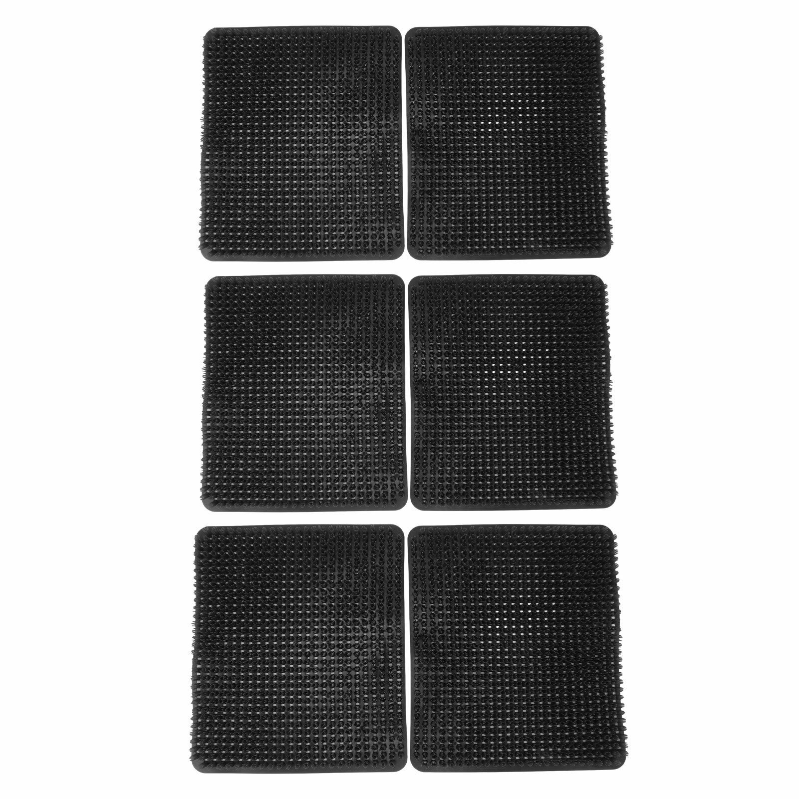 6 шт. Гнездовые подстилки для кур из ПЭ, черные, аксессуар для кладки яиц в курятнике