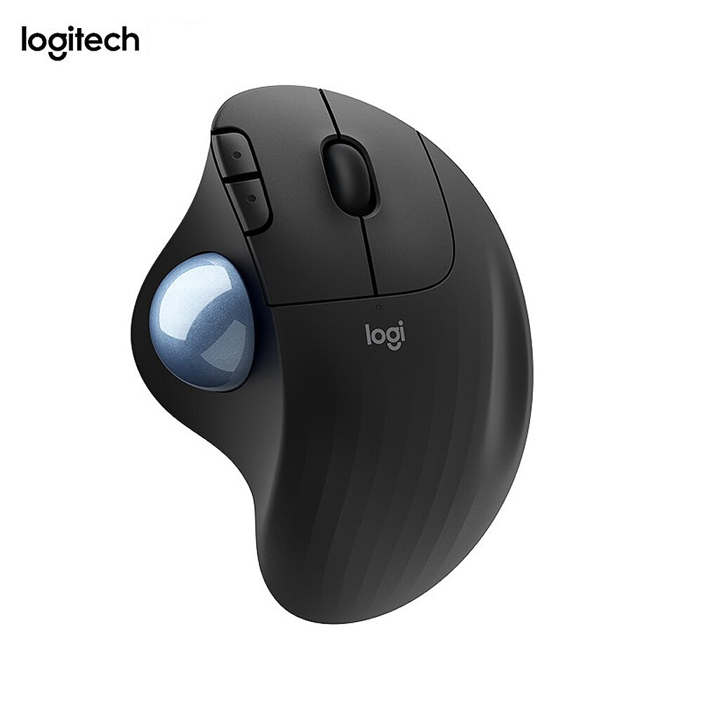 Logitech ERGO M575 Беспроводной Трекбол Высокая Точность Беспроводная Офисная Эргономичная Мышь Поддержка Windows/Mac Черный
