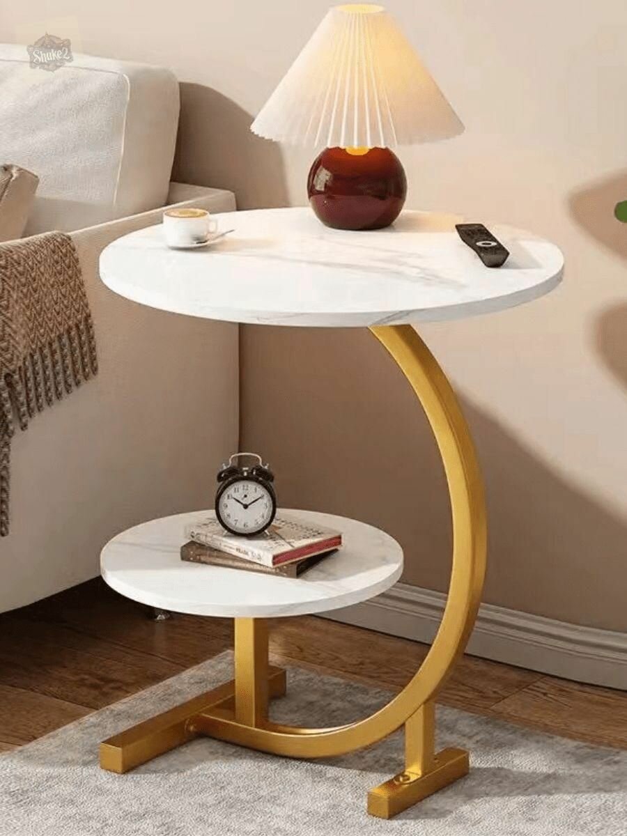 Приставной столик, Столик прикроватный, лофт, для гостиной, спальни, детской, прихожей и балкона