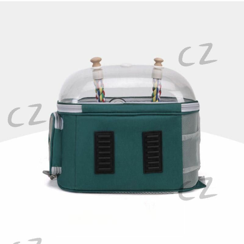 Сумка для переноски попугая, Используется для перевозки птиц, С подносом