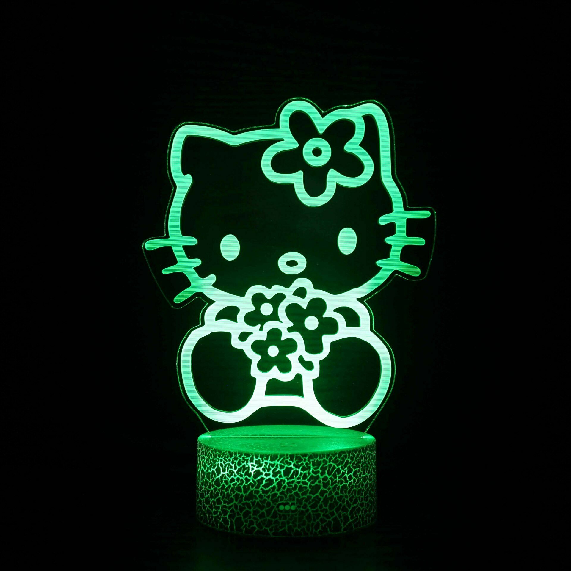 Ночник подарок Китти в кимоно Hello Kitty