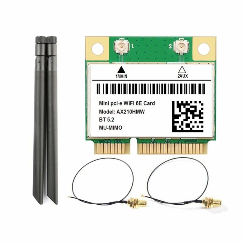 Беспроводная сетевая карта AX210HMW-внешняя антенна 8 ДБ