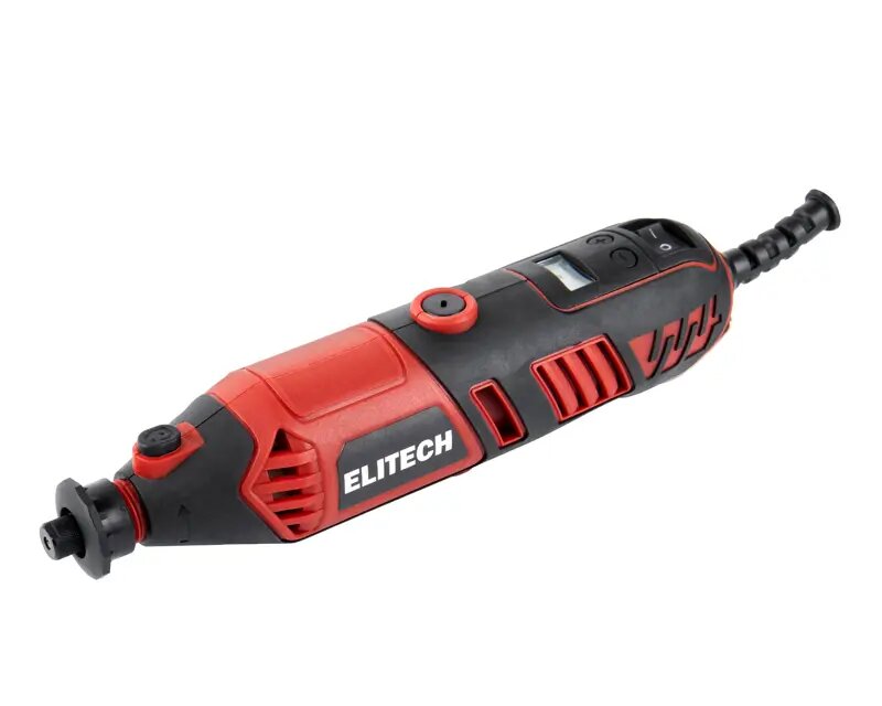 Гравер сетевой Elitech МПШ 0170Э, 170 Вт, с набором насадок