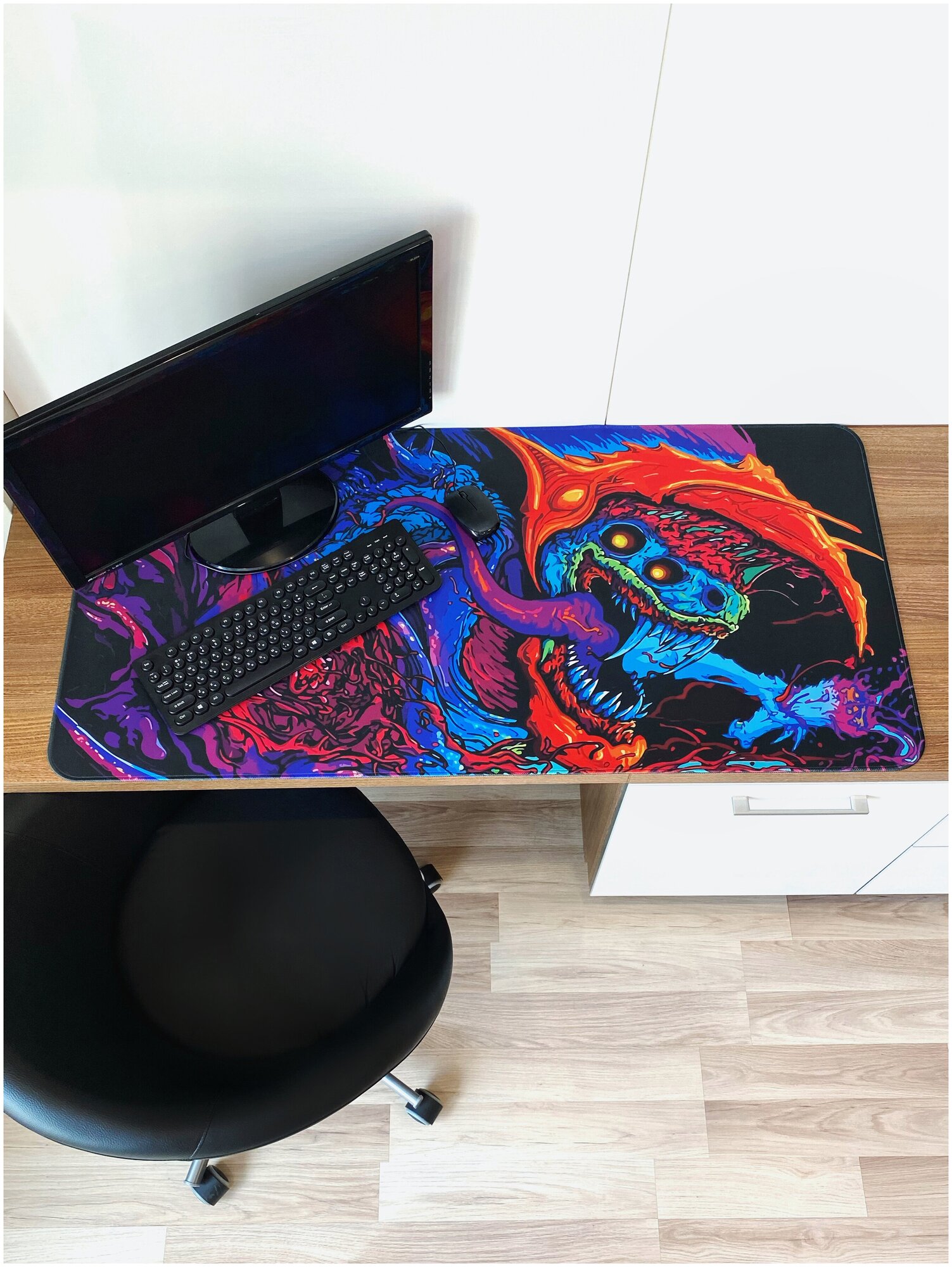 Коврик для мыши Limited edition - Hyper beast black / Gaming XXXL - [1200x600] TQ