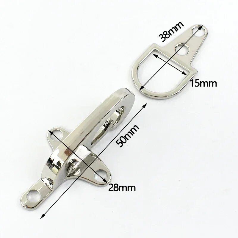 2/5 шт. металлические пряжки Meetee для сумок, застежка-лобстер, пряжка для ремня, декоративный карабин, пуговицы, куртка, зажимы для пожарного, фурнитура