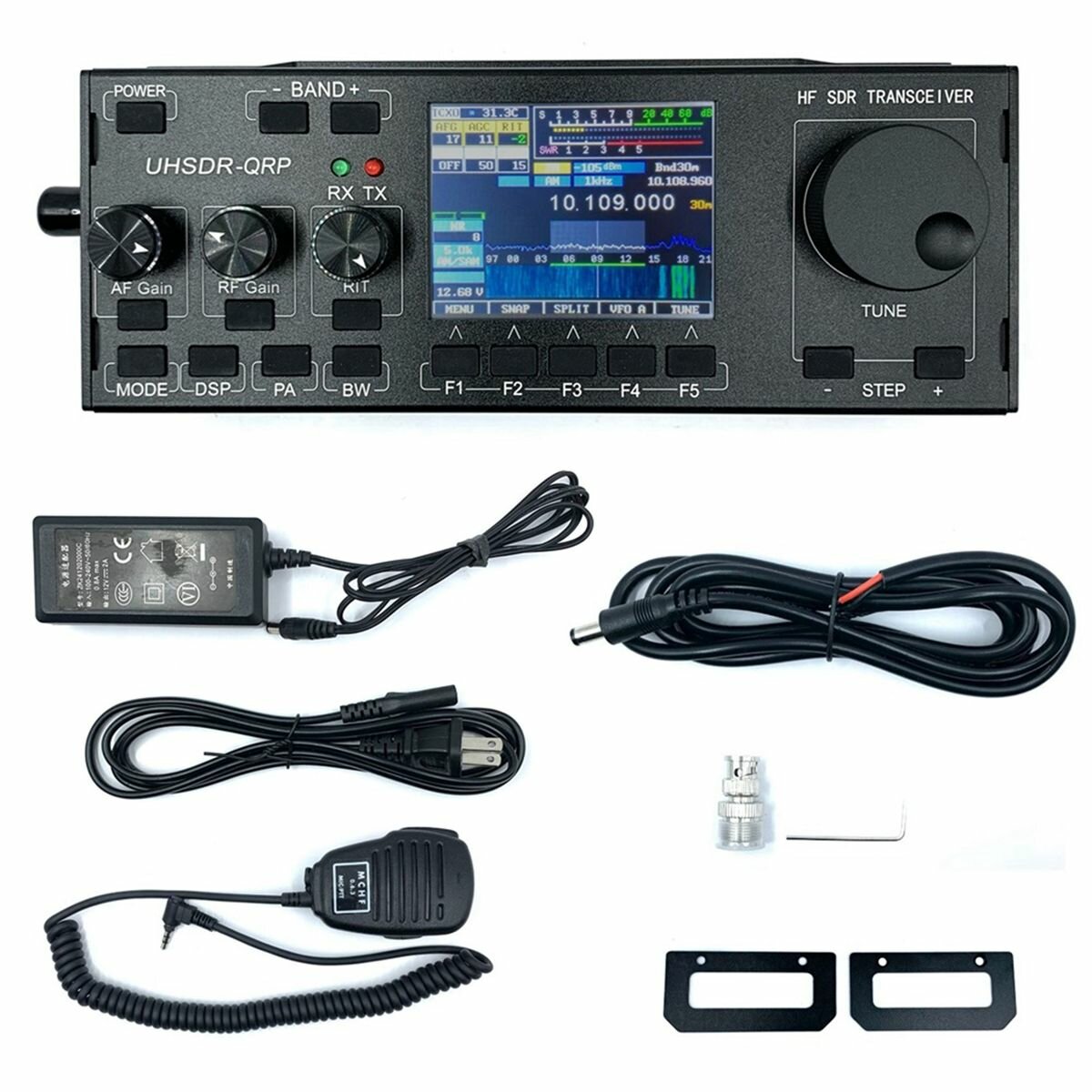 MCHF V0.6.3 КВ SDR трансивер QRP трансивер с вилкой EU