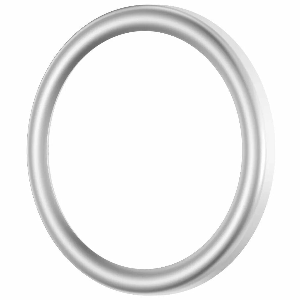 Белое металлическое кольцо для CMF Watch Pro 2