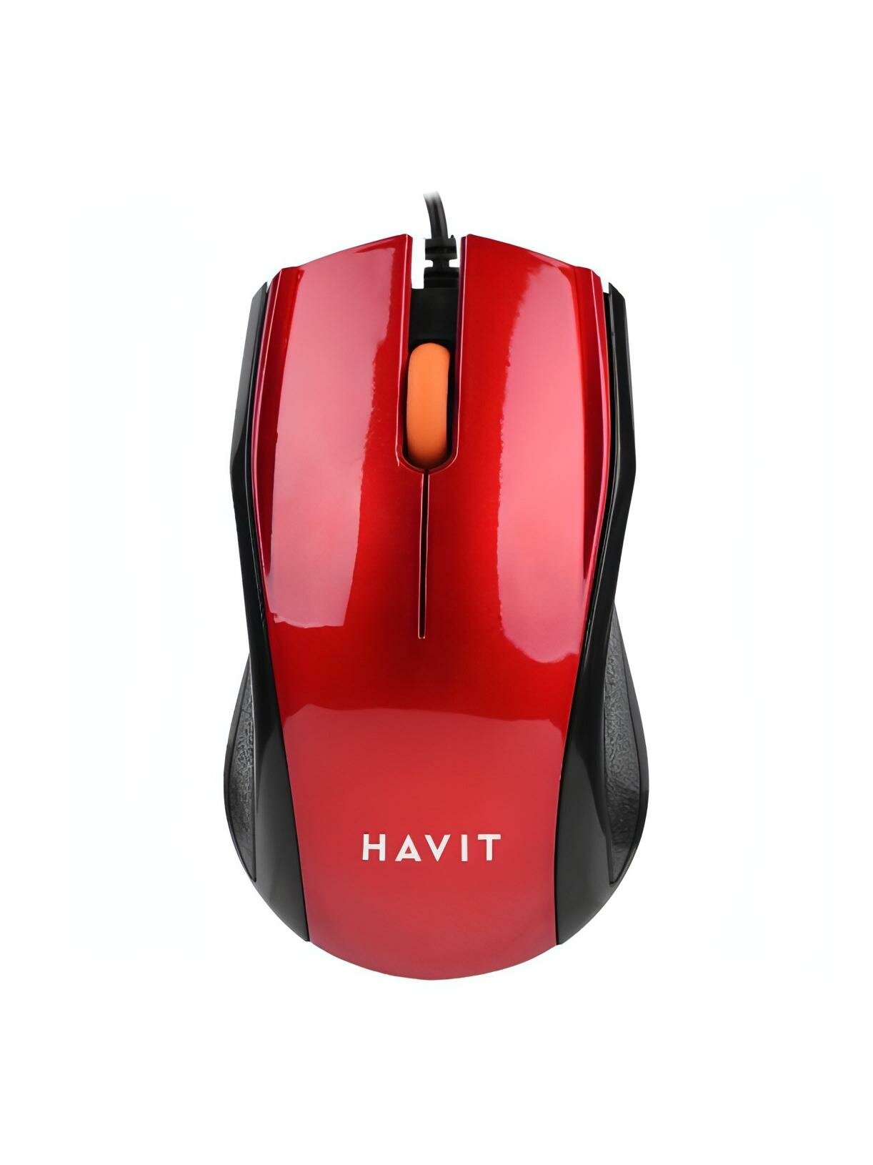 Мышь проводная Havit HV-MS689 Red