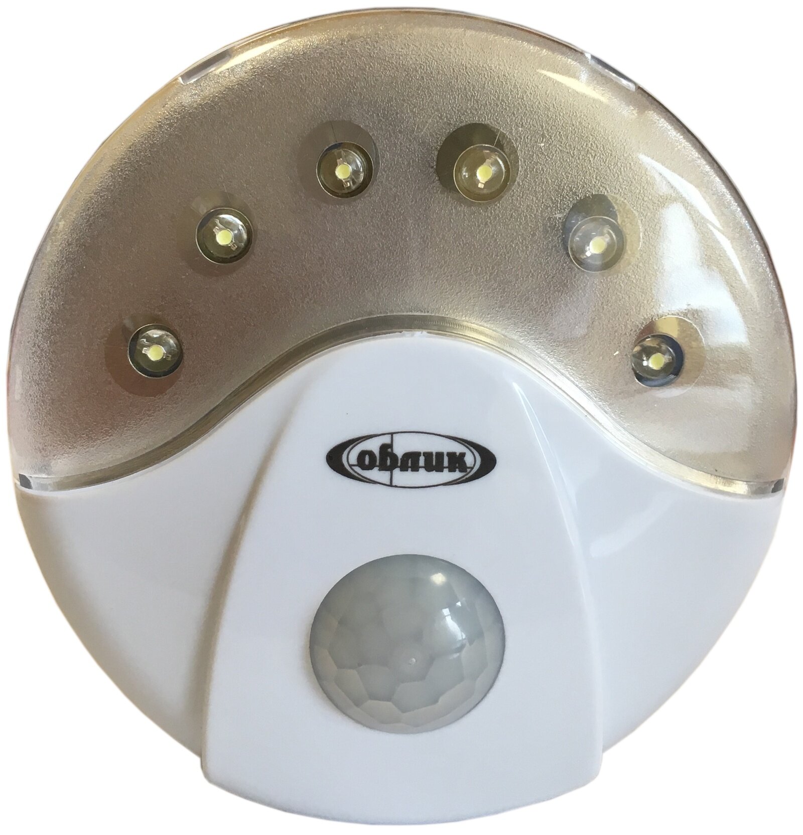 Светильник облик 5033, с датчиком движения, водонепроницаемый, 6 LED