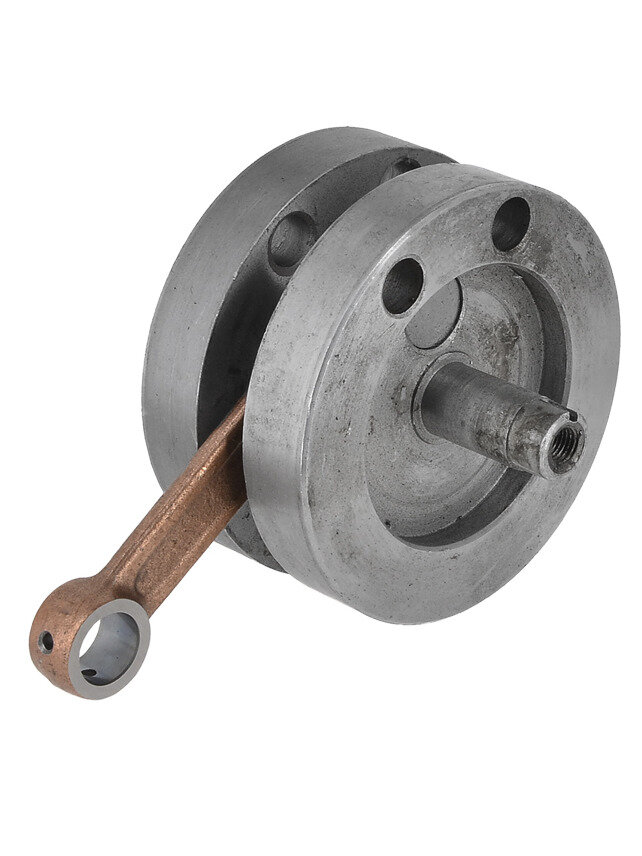 Коленвал (палец d10) с шатуном 114мм для веломотора F80