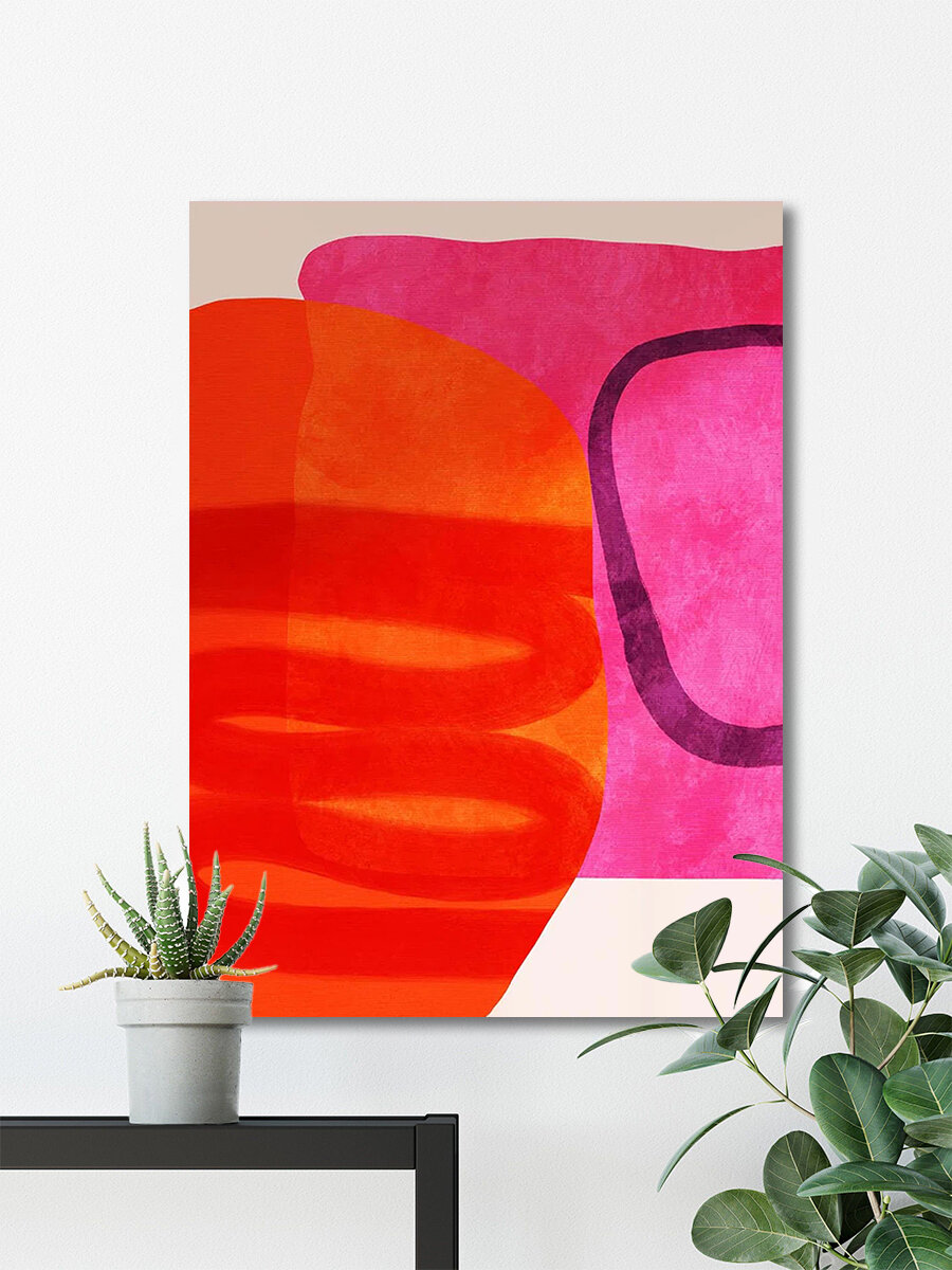 Картина в стиле Лофт / Минимализм, абстрактная картина / на стену, 30х40 см.