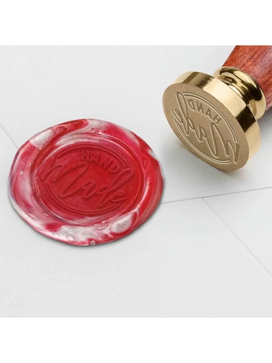 Элегантная сургучная печать для деловых писем