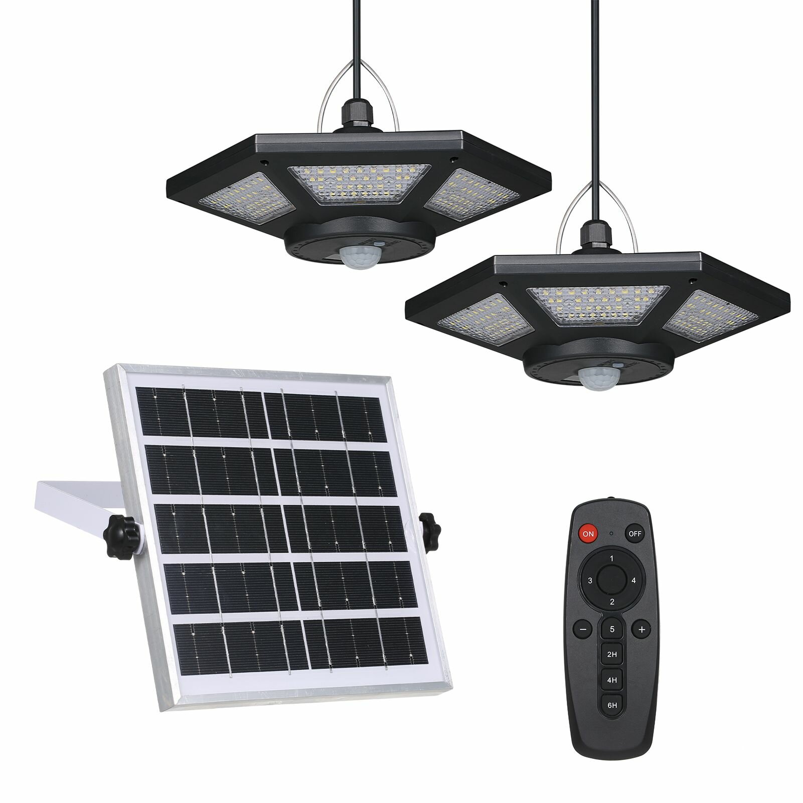 Neoglint 360LEDs Светильник для гаража Подвесной светильник на солнечной энергии Лампа