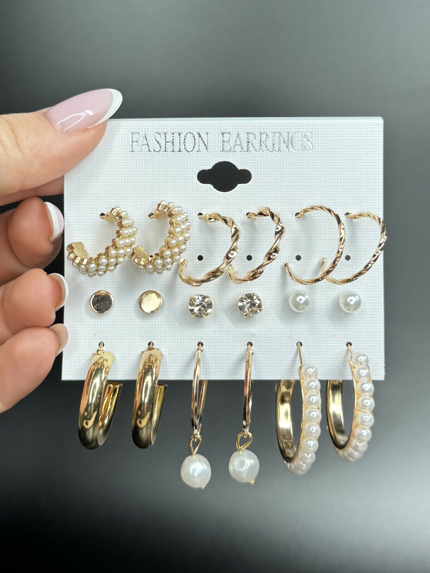 Комплект серег